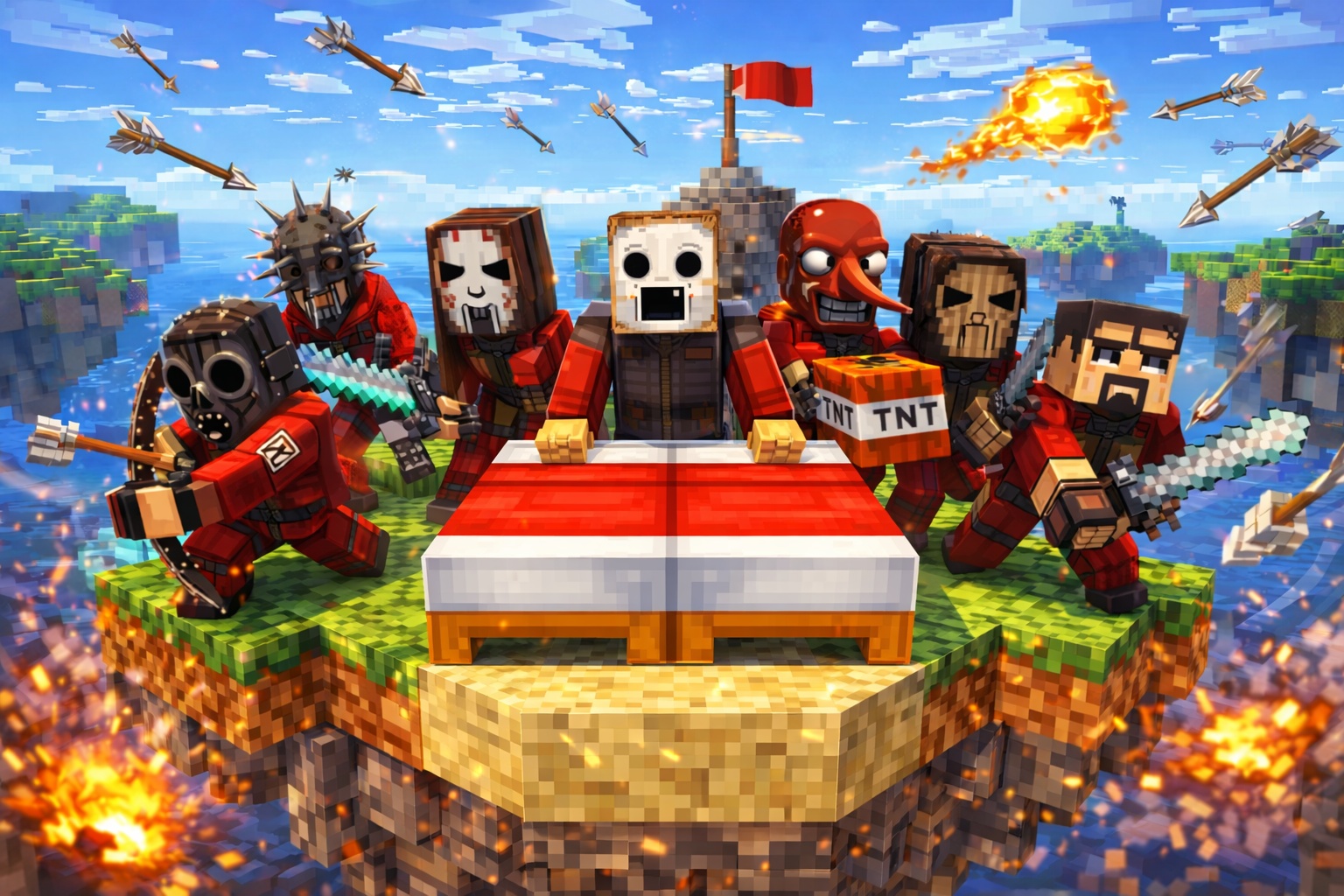 BedWars Minecraft: guia amigável pra parar de perder cama em 30 ...